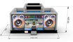 Inflatable Boom Box Bounce House – inflatableisland.co