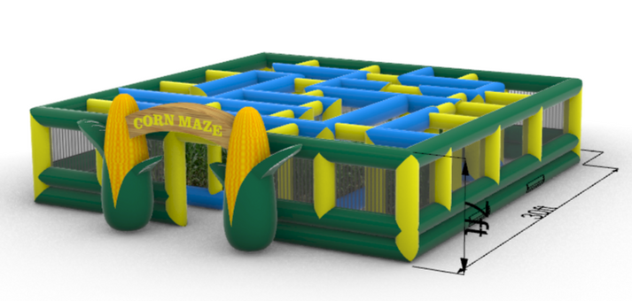 Inflatable Corn Maze For Sale – inflatableisland.co