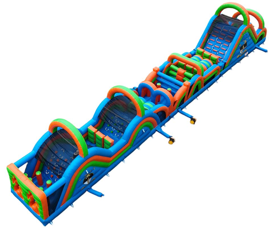 90ft HUGE Inflatable Obstacle Course – inflatableisland.co