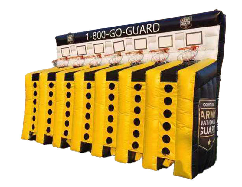 Large Inflatable Connect 4 Basketball Game – inflatableisland.co