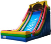 Big Inflatable Water Slide With Wide Lane – inflatableisland.co