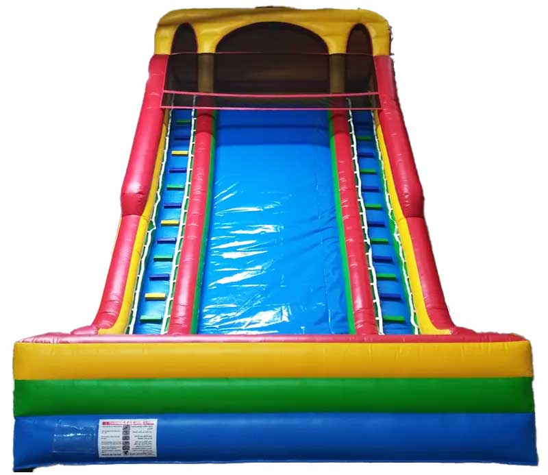Big Inflatable Water Slide With Wide Lane – inflatableisland.co