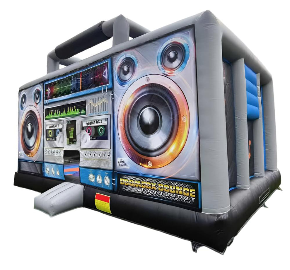 Inflatable Boom Box Bounce House – inflatableisland.co