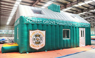 Inflatable Fire Education House – inflatableisland.co