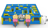 Inflatable Ice Cream Maze For Sale – inflatableisland.co