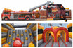 Inflatable Fire Truck Obstacle Course – inflatableisland.co