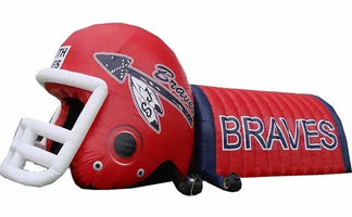 Inflatable Football Tunnel & Helmet – inflatableisland.co