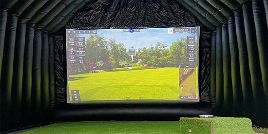 Inflatable Golf Simulator Enclosure For Sale – inflatableisland.co