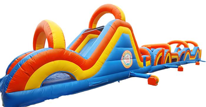 90ft HUGE Inflatable Obstacle Course – inflatableisland.co